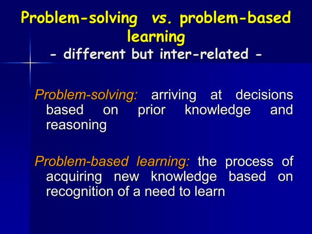 Problem Based learning.ppt