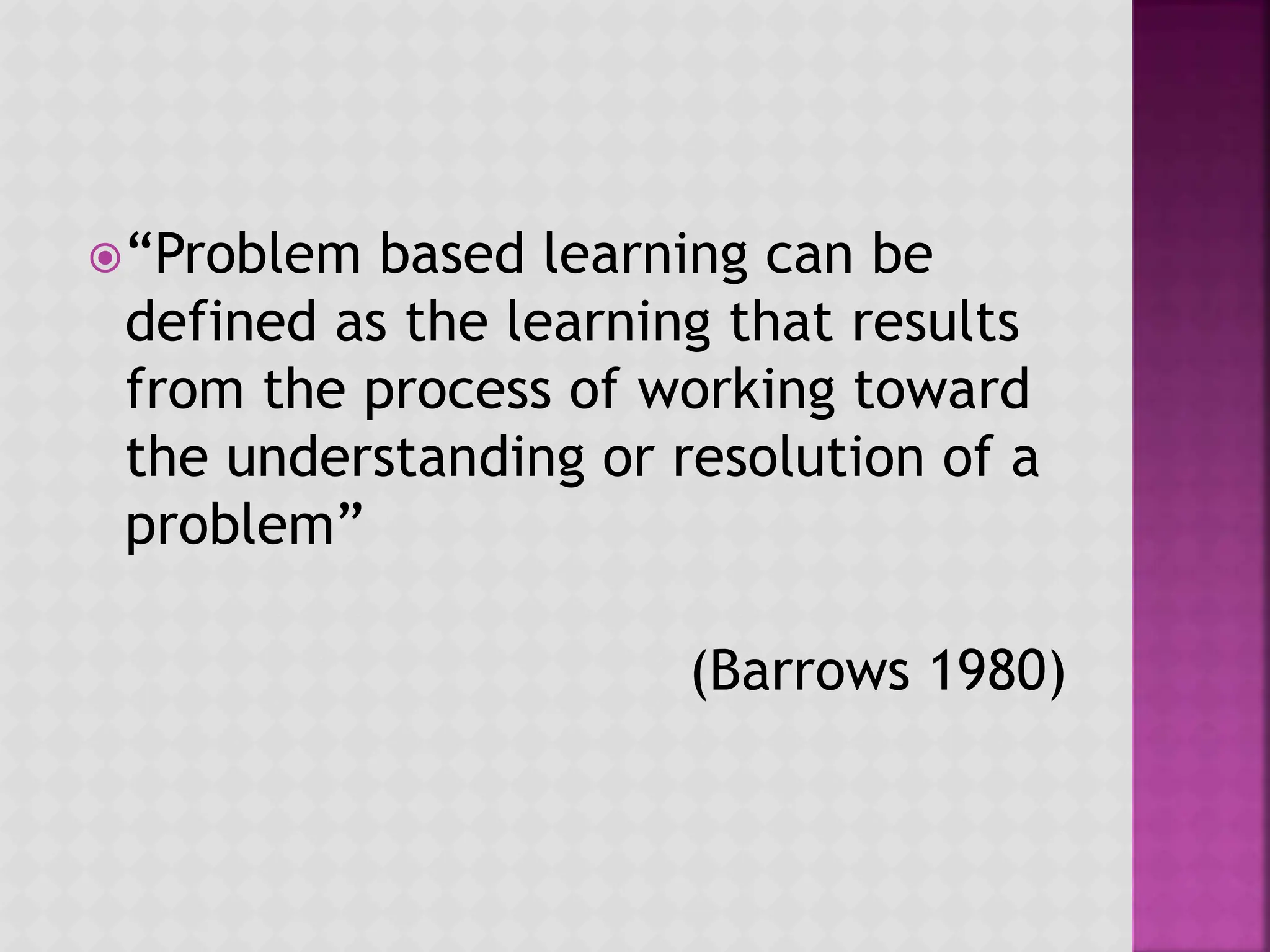 Problem Based Learning Nursing Education | PPTX