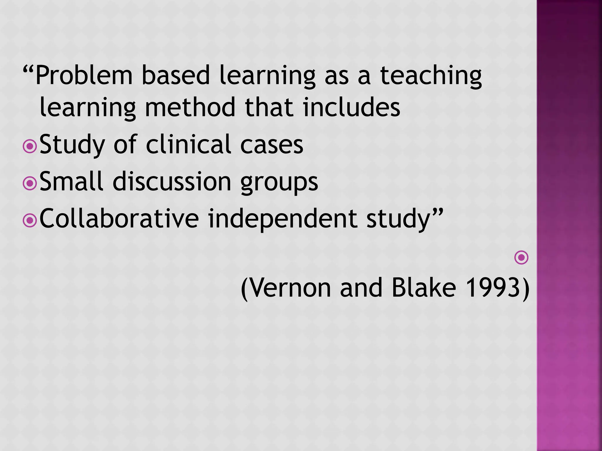 Problem Based Learning Nursing Education | PPTX | Educational ...