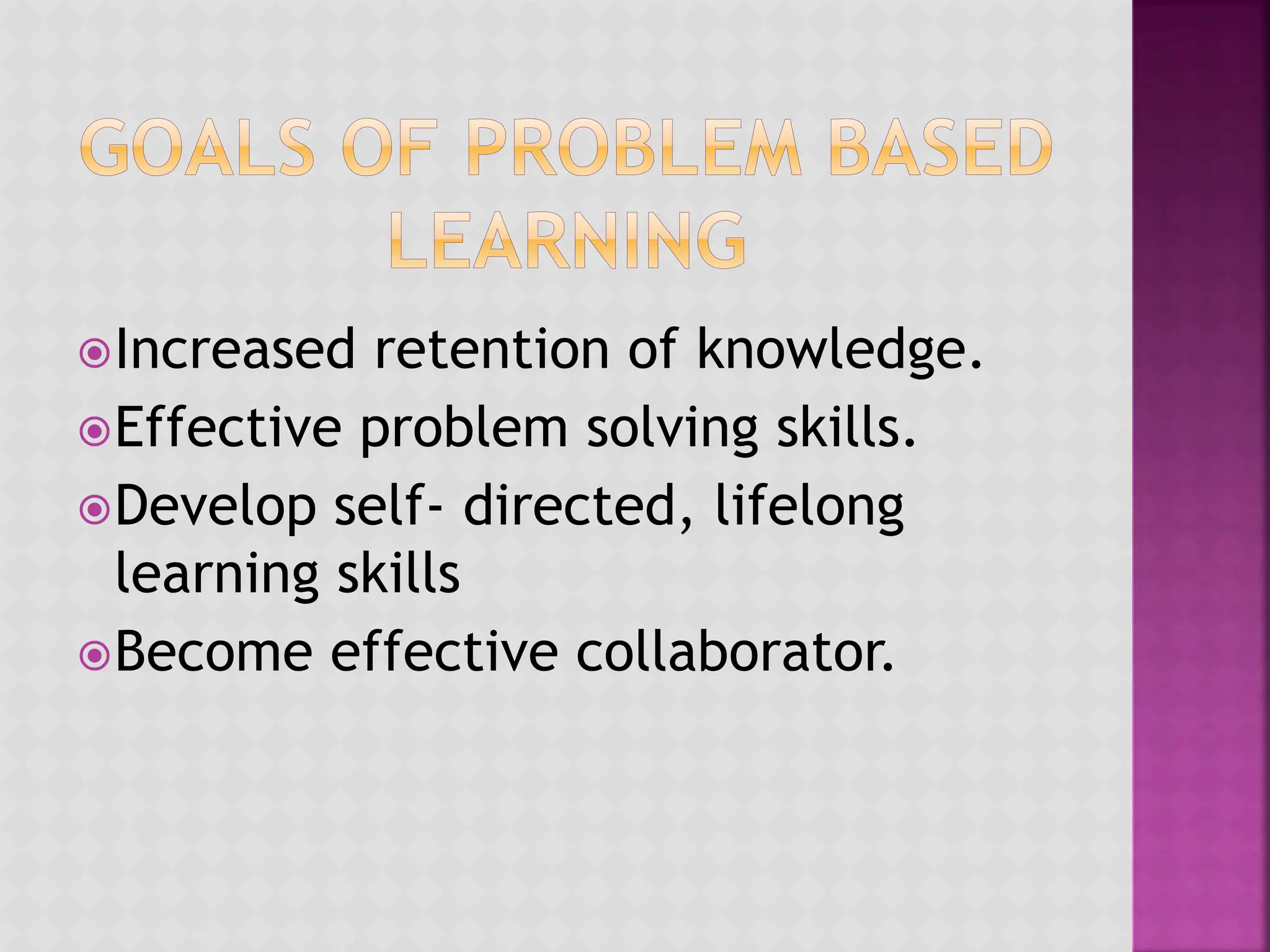 Problem Based Learning Nursing Education | PPTX