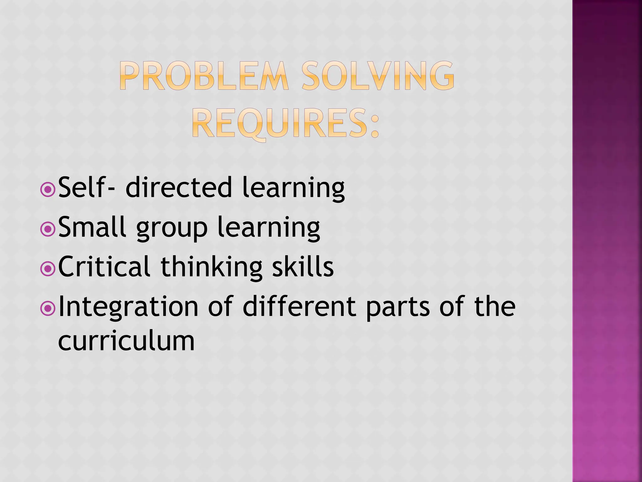 Problem Based Learning Nursing Education | PPTX