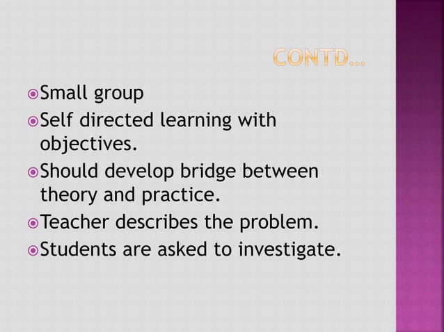 Problem Based Learning Nursing Education | PPTX | Educational ...