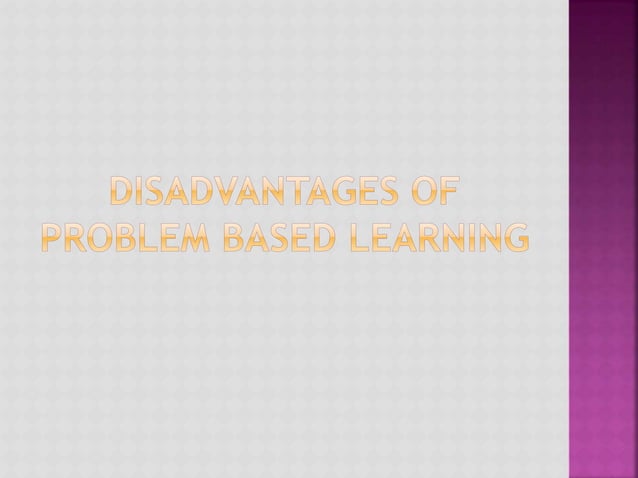 Problem Based Learning Nursing Education | PPTX | Educational ...