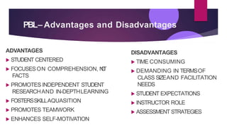 Problem-Based Learning and Team Based Learning: A Student-Centered ...
