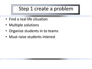Problem based learning[1] | PPTX