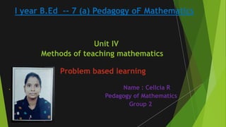 Problem based learning | PPT