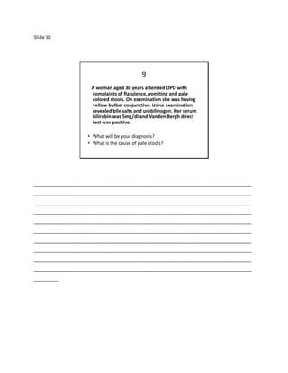 Problem based learning exercises for students of mbbs 1 st prof. | PDF