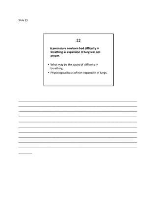 Problem based learning exercises for students of mbbs 1 st prof. | PDF