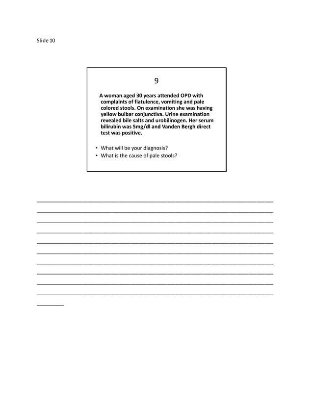 Problem based learning exercises for students of mbbs 1 st prof. | PDF