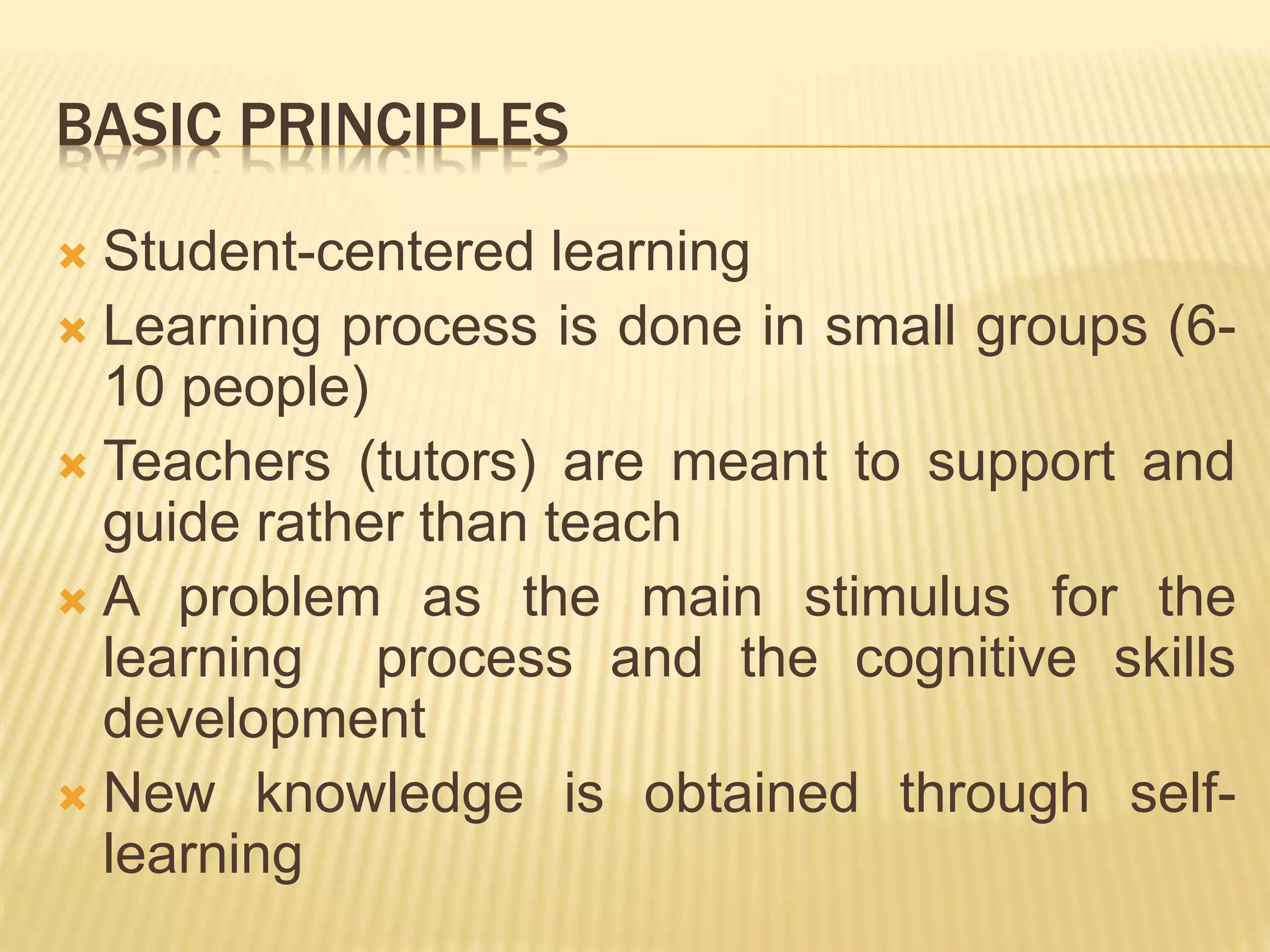 Problem based learning ii | PPT