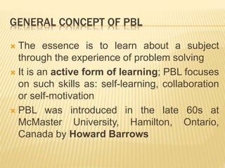 Problem based learning ii | PPT