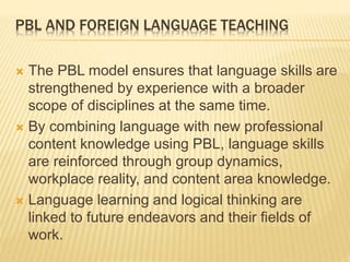 Problem based learning ii | PPT