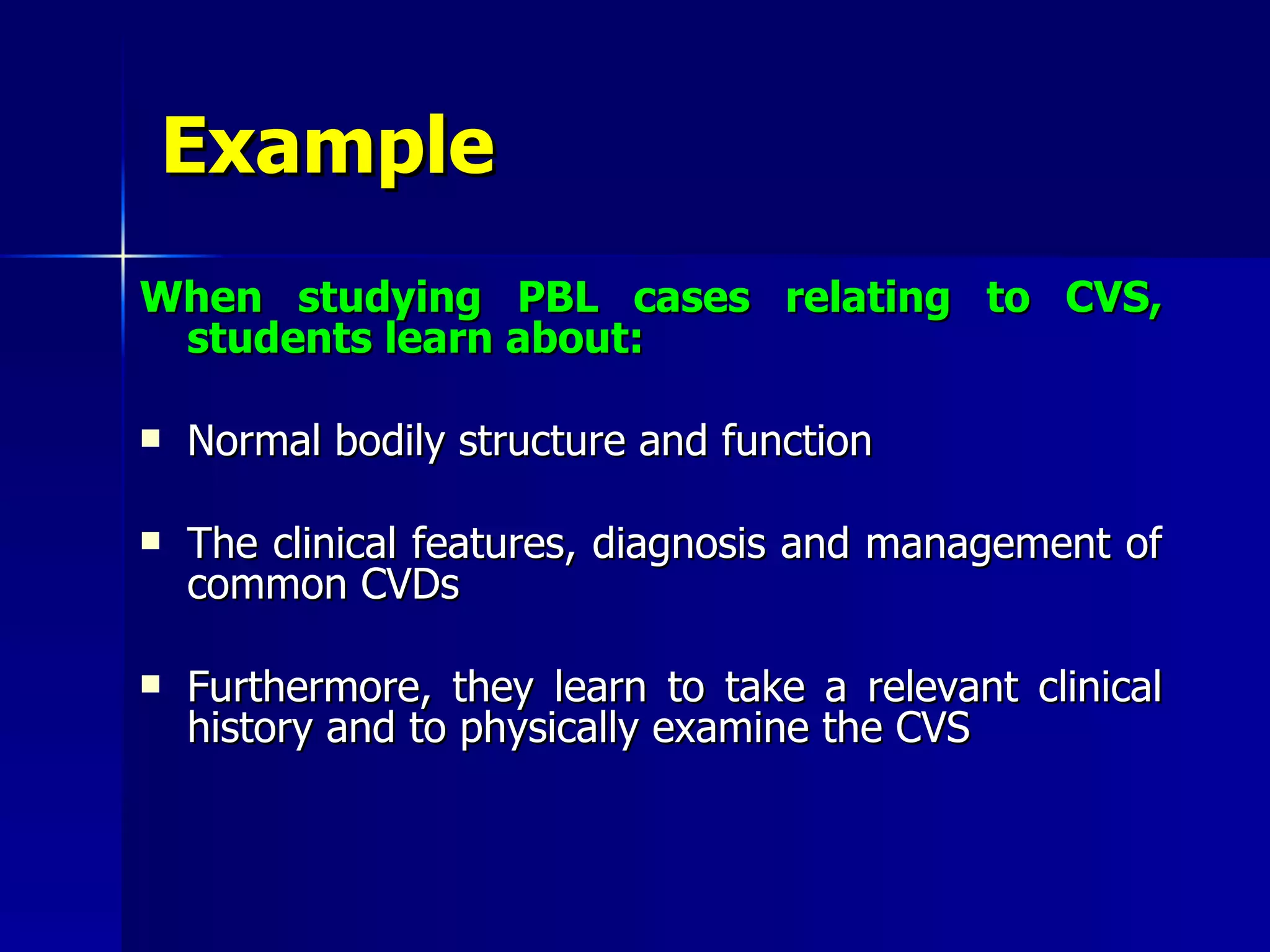 Problem Based Learning In Medical Education | PPT