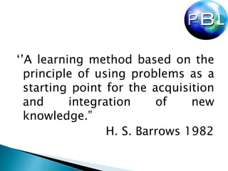 Problem based learning in orthopedics | PPTX