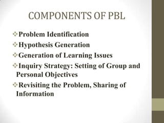 Problem based learning | PPT