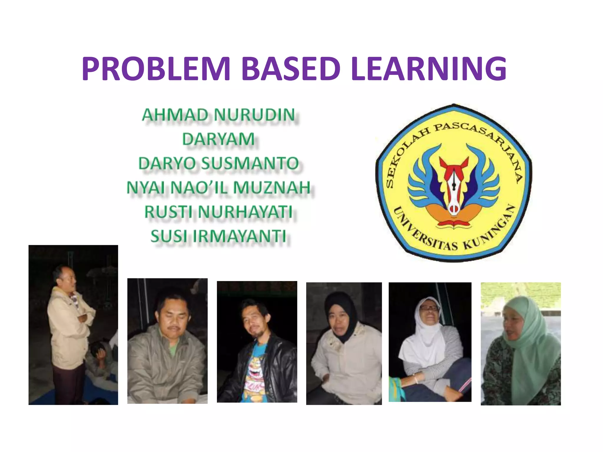 Problem based learning power point | PPTX