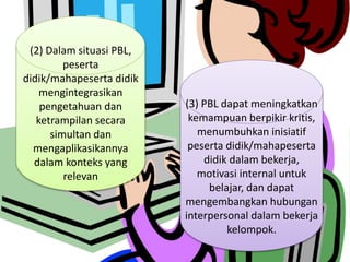 Problem based leraning oleh Miftha Chandra Marwan | PPTX