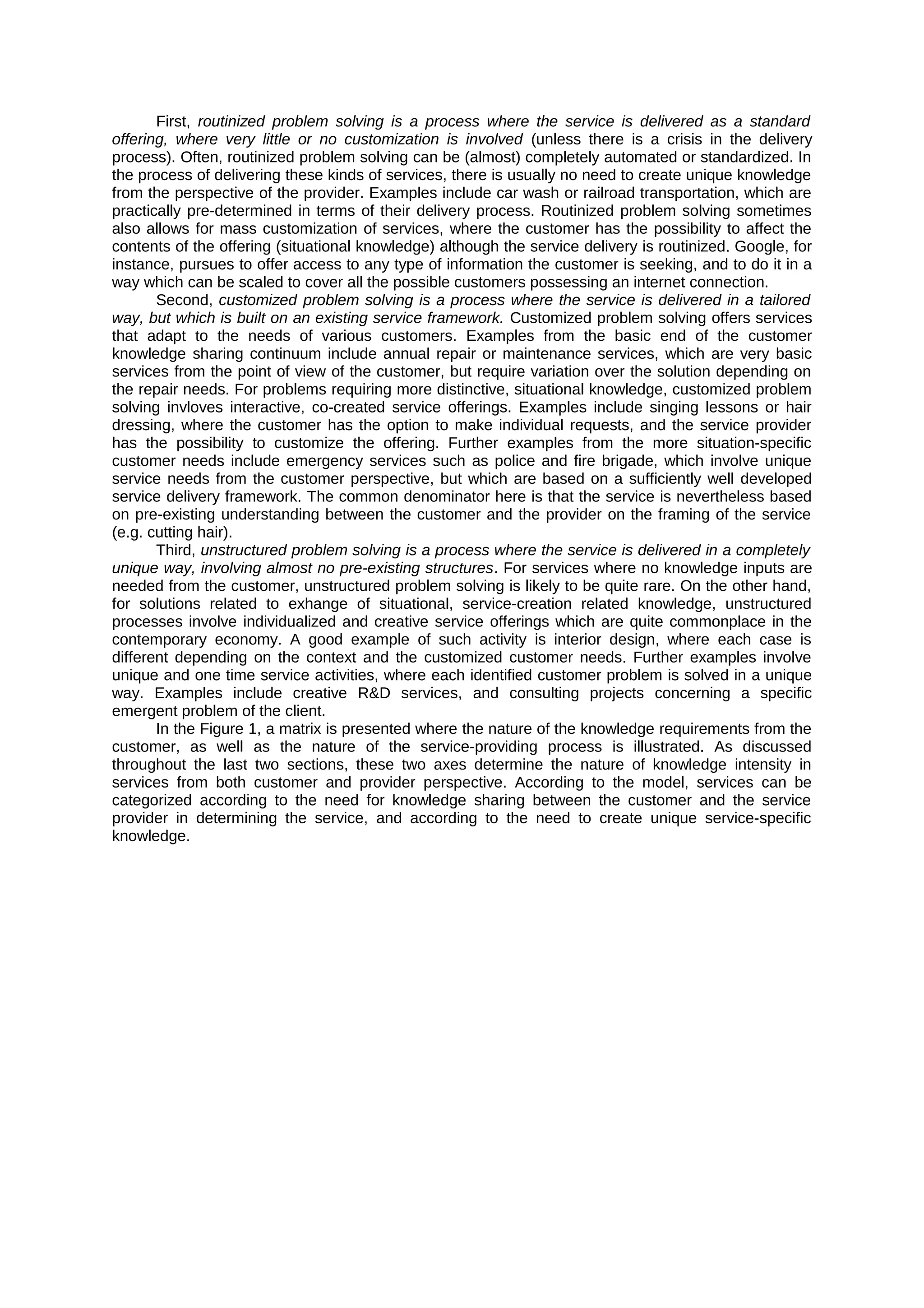 Problem based perspective and KIBS | PDF