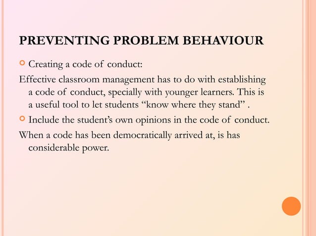 Problem behaviour`1 | PPT