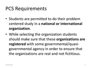 Problem centered study Batch 2020-22 (1).ppt