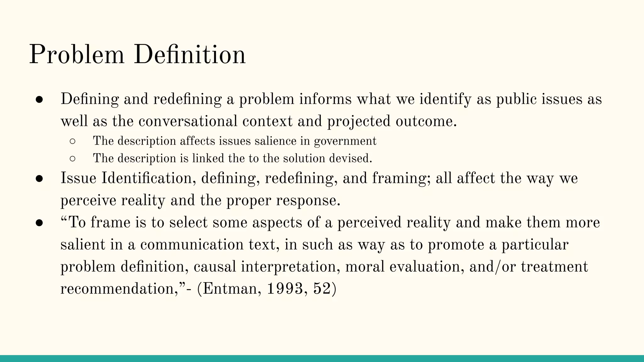Problem Definition | PDF