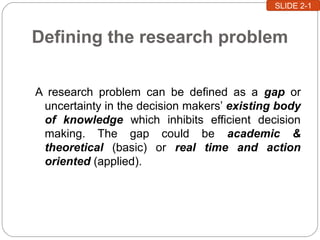 Problem definition research methodology | PPT