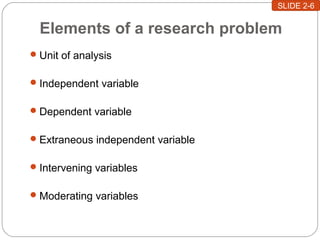 Problem definition research methodology | PPT