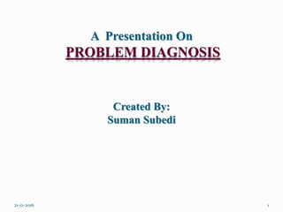 Problem diagnosis | PPT