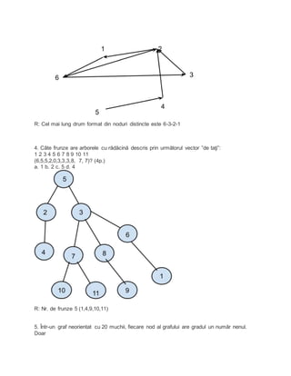 Probleme grafuri arbori | DOCX