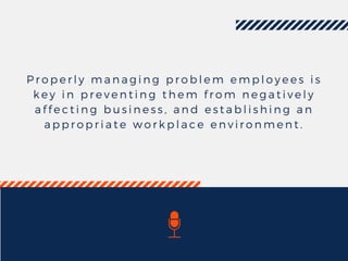 Handling Problem Employees | PDF | Human Resources | Business