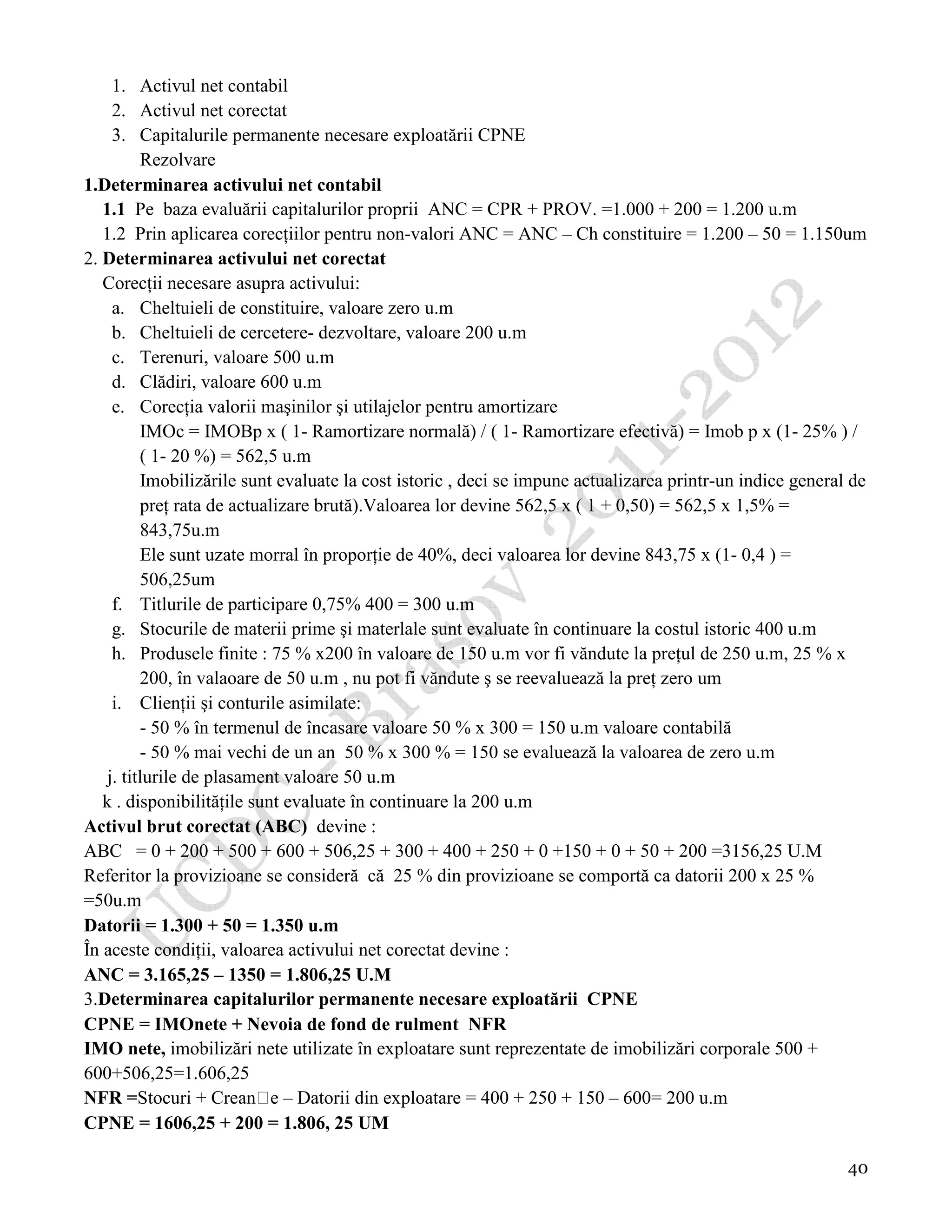 Probleme rezolvate finante_an_ii | PDF