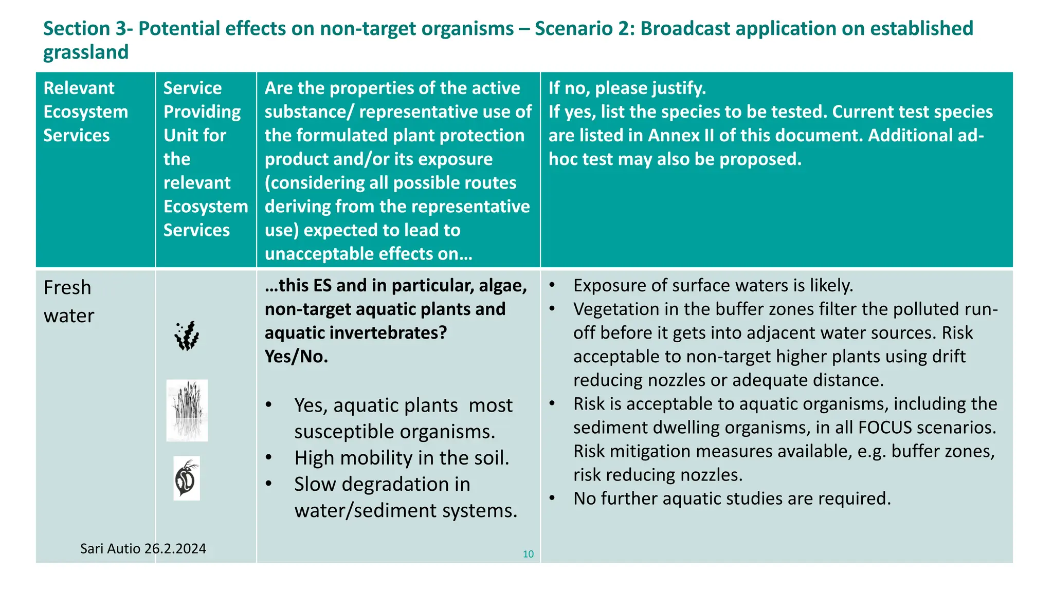 Problem formulation for environmental risk assessment – Finnish case ...