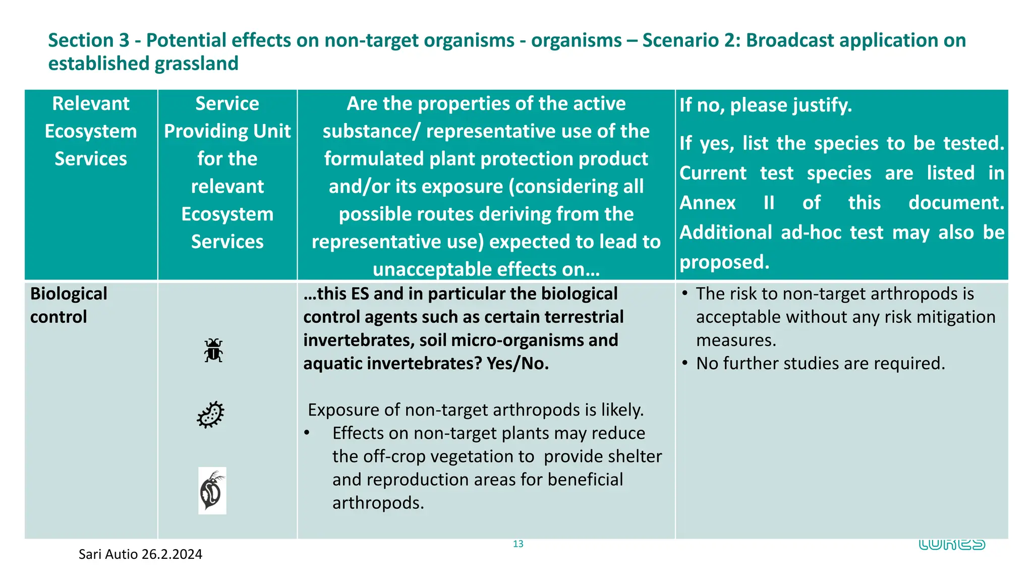 Problem formulation for environmental risk assessment – Finnish case ...