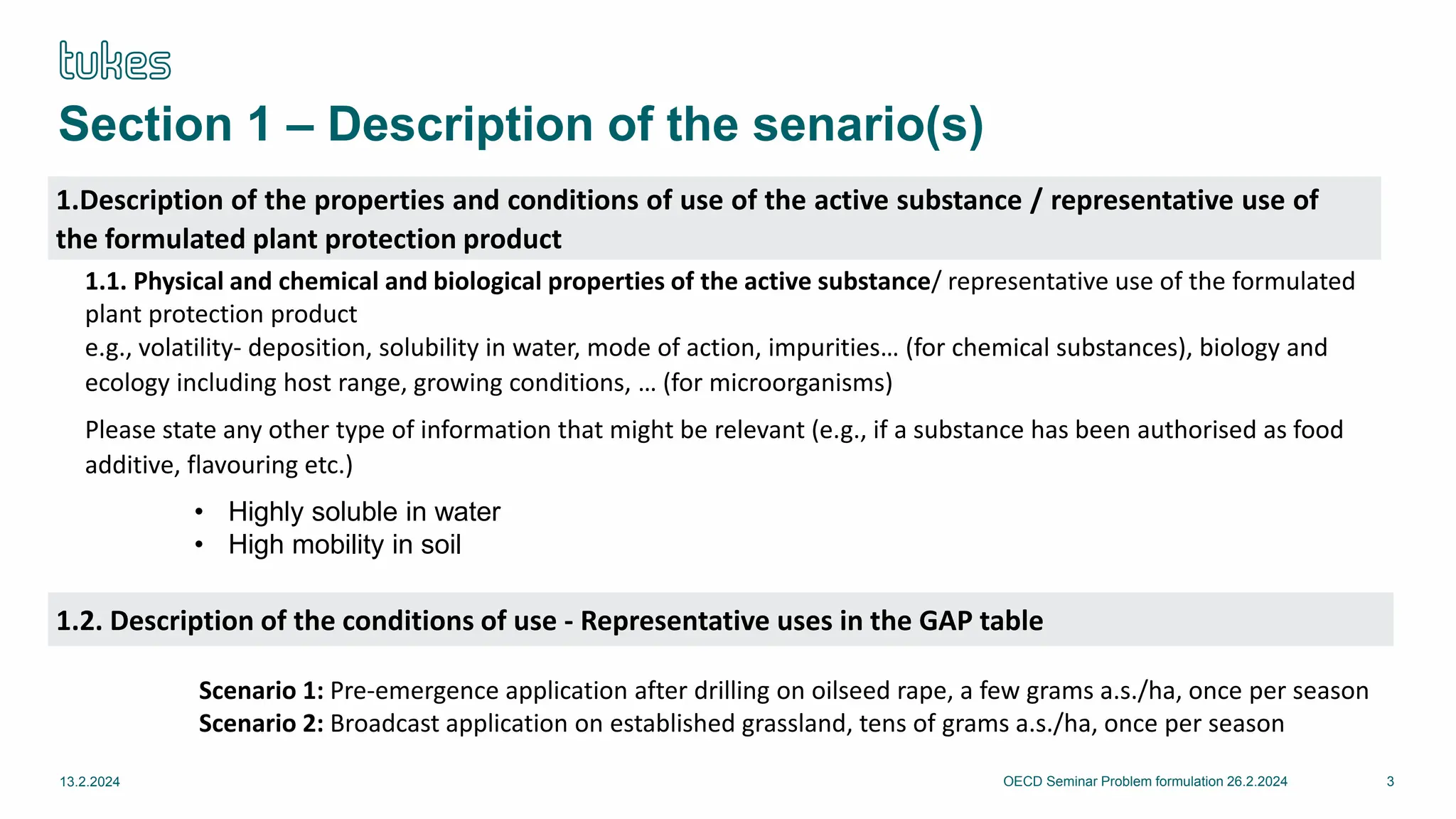 Problem formulation for environmental risk assessment – Finnish case ...