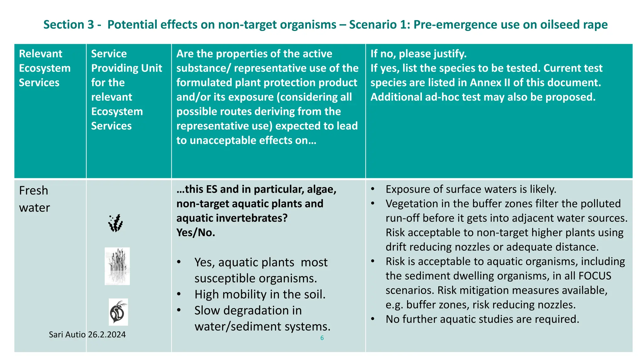 Problem formulation for environmental risk assessment – Finnish case ...