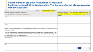 Problem formulation for environmental risk assessment in the context of ...
