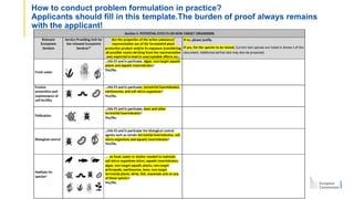 Problem formulation for environmental risk assessment in the context of ...
