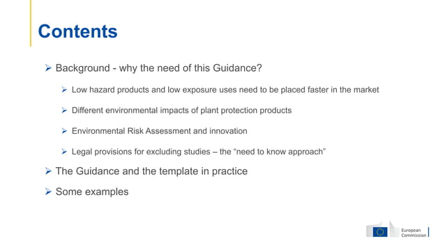 Problem formulation for environmental risk assessment in the context of ...