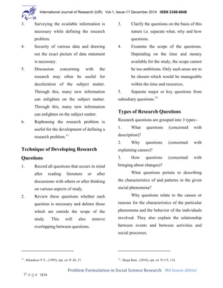 Problem formulation in_social_science_research | PDF