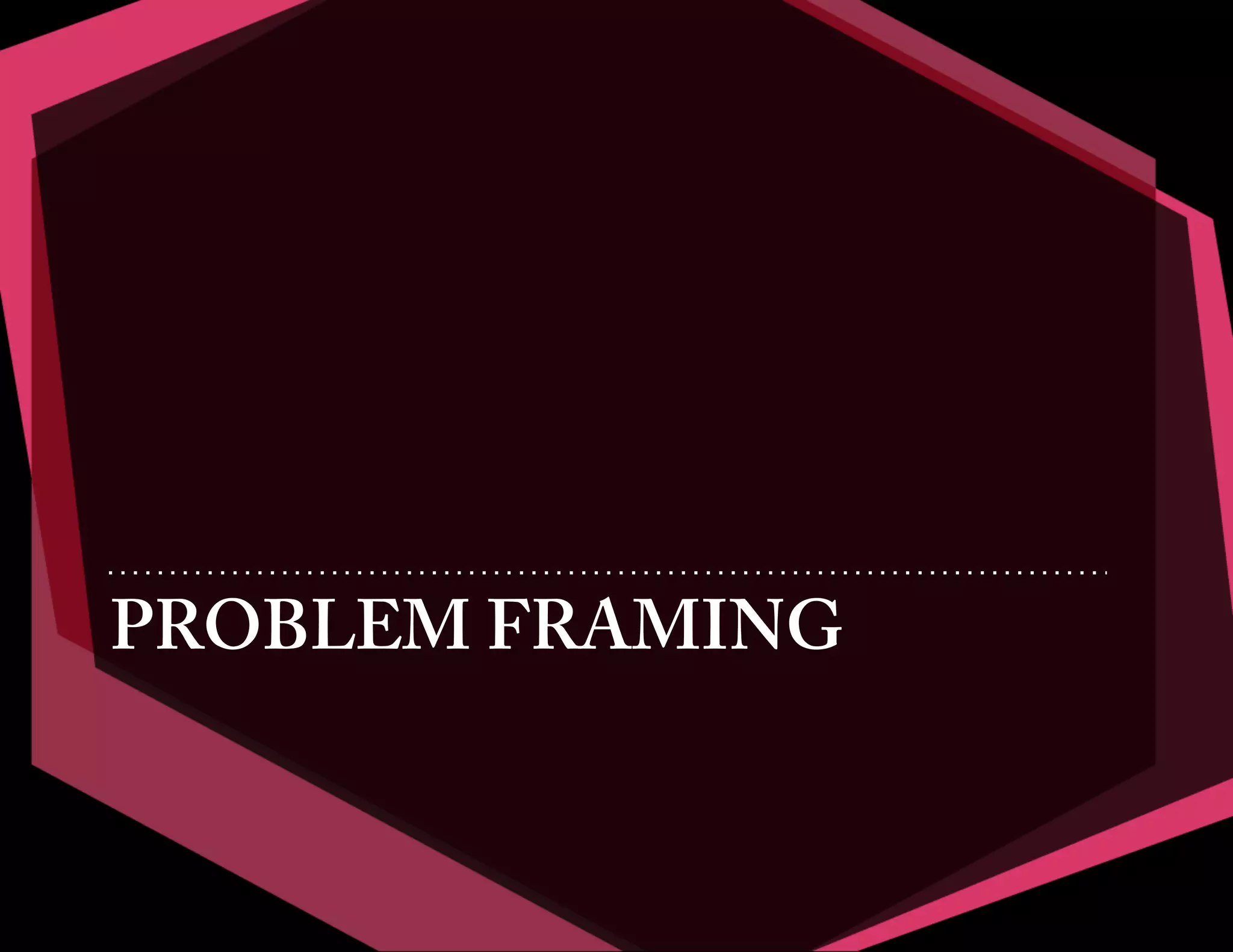 LeanUX: Problem Framing Using the 4 Ws | PDF