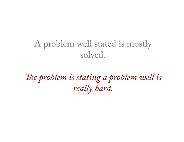LeanUX: Problem Framing Using the 4 Ws | PDF | Technology & Computing