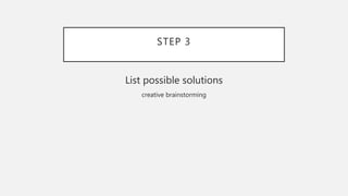 Problem, identification.... mod. 6 | PPT