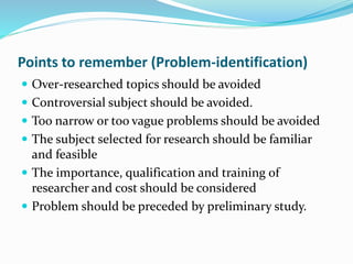 Problem Identification | PPTX
