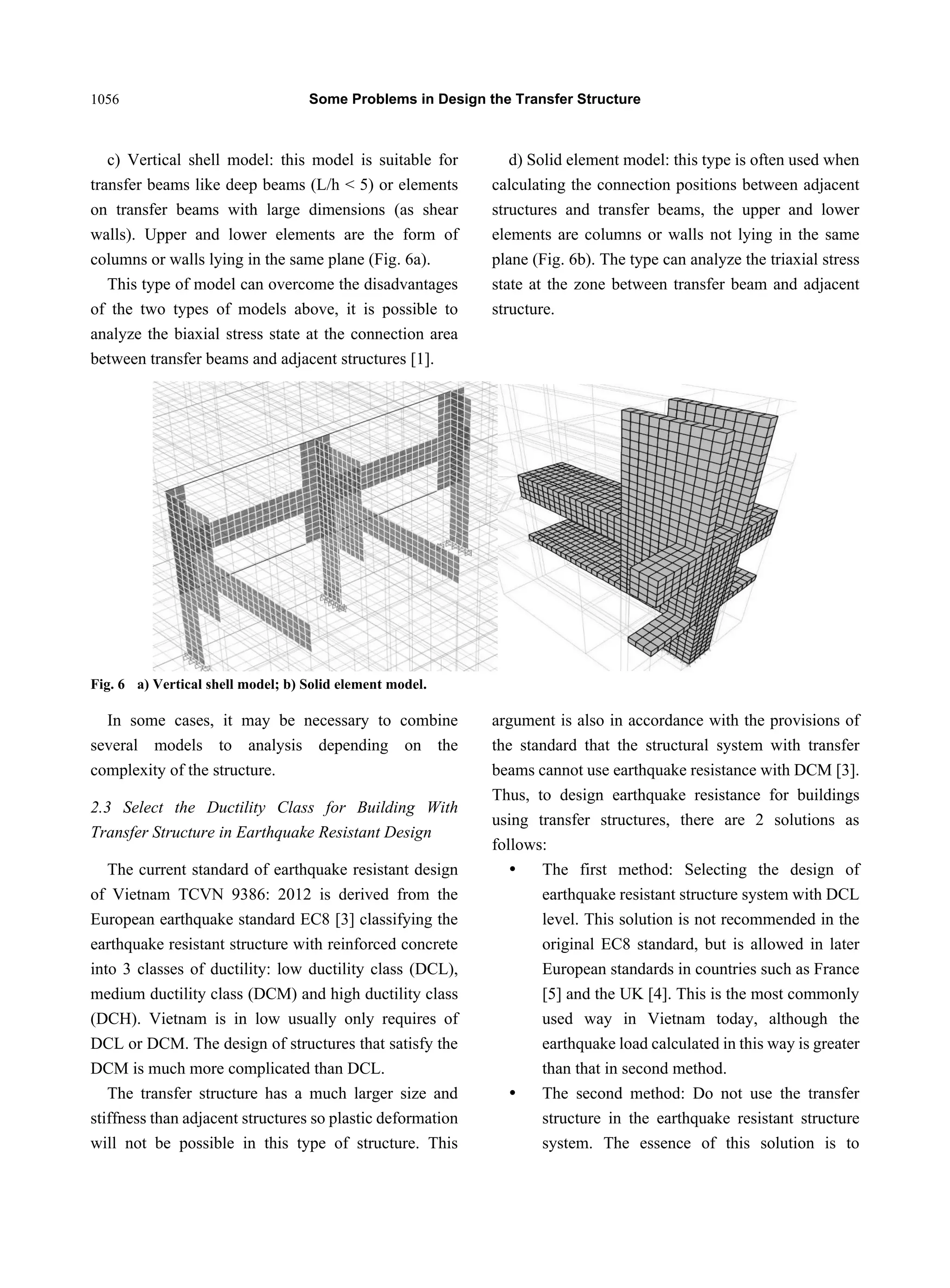 Problem In Design Transfer Beam for high rise building | PDF