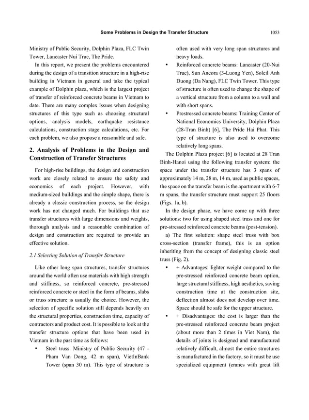 Problem In Design Transfer Beam for high rise building | PDF | Civil ...
