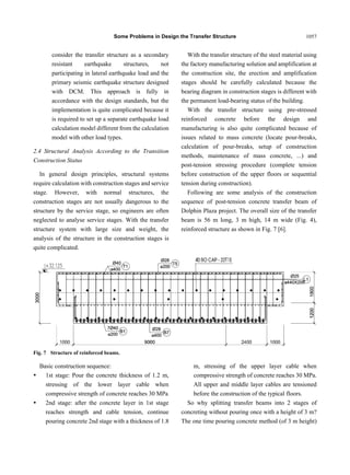 Problem In Design Transfer Beam for high rise building | PDF