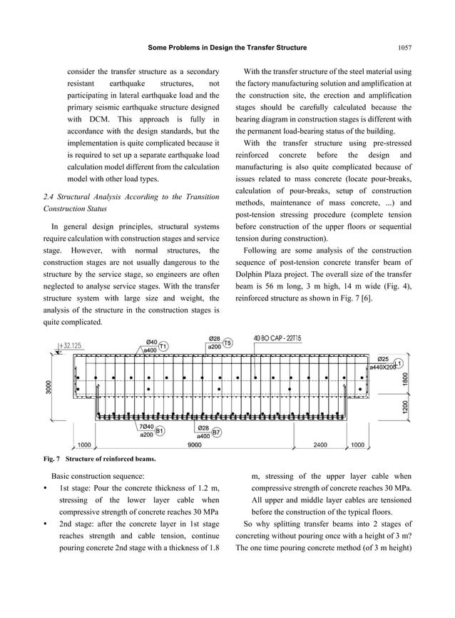 Problem In Design Transfer Beam for high rise building | PDF | Civil ...
