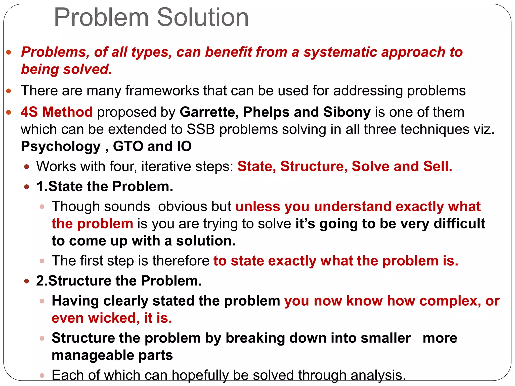 Problem in Psychology and its solution.pptx