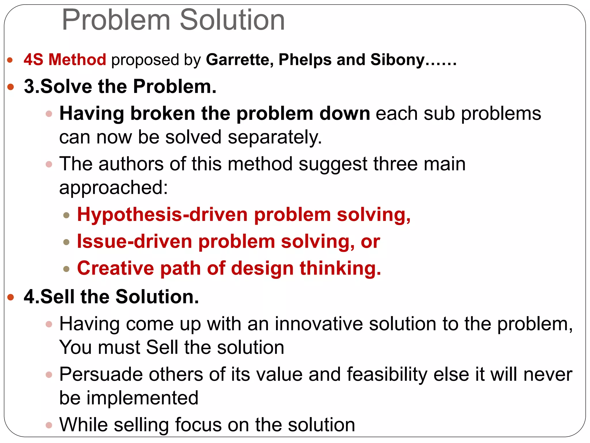 Problem in Psychology and its solution.pptx