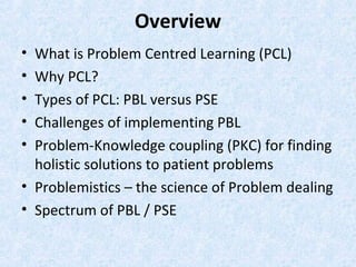 Problemistics in-medical-education | PPT